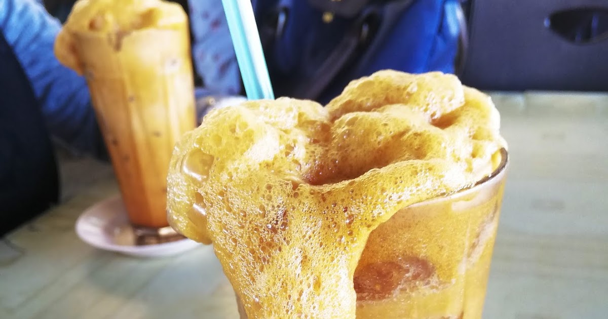 Teh Tarik Madu Ais dan Sup Ikan Warung Pak Mat Pulau Pisang Kelantan