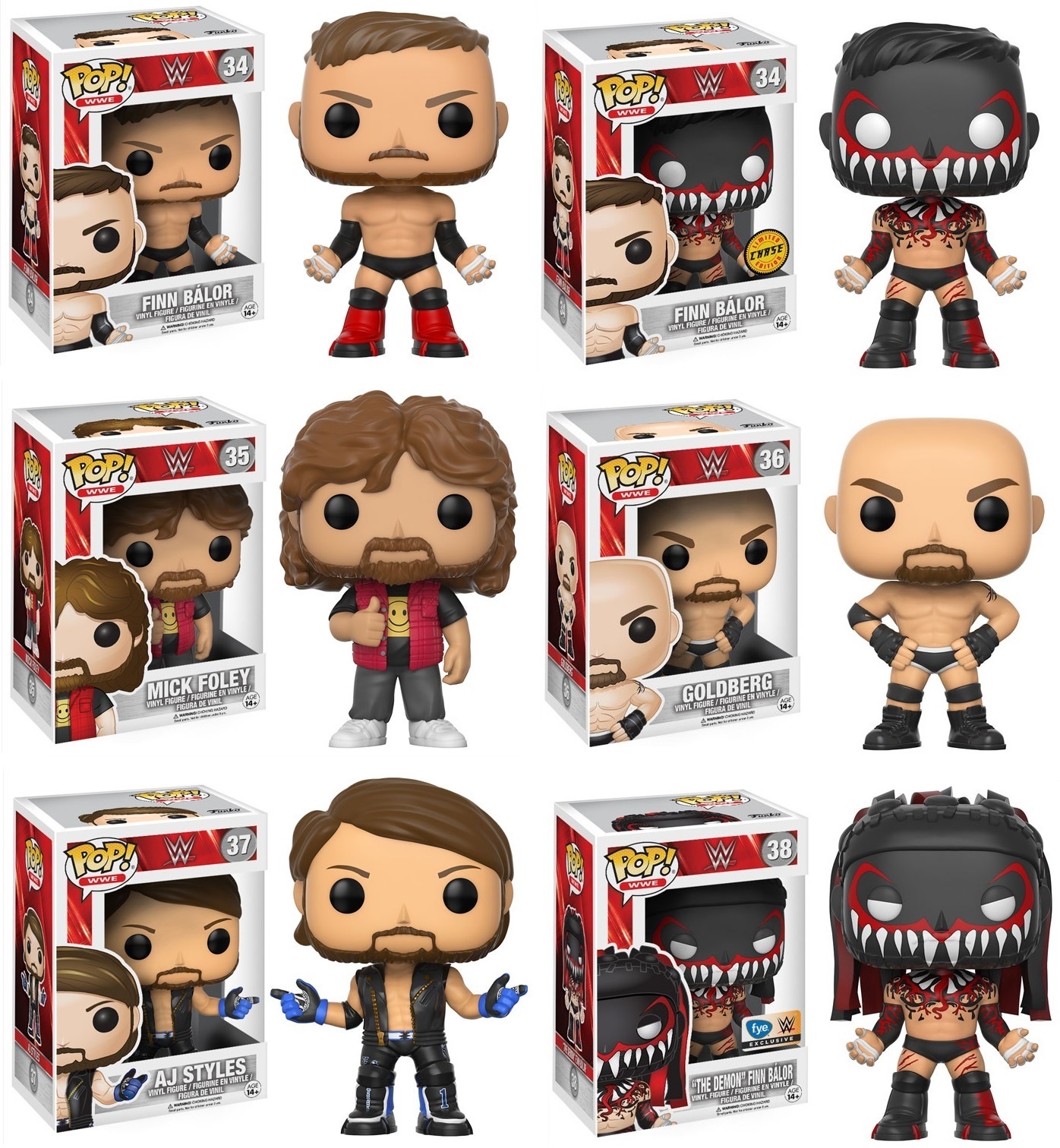 J And J Toys: New WWE Funko Releases