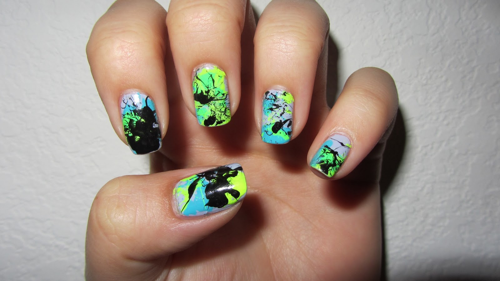 10 Incomparable paint splatter nail design You Can Download It Free Of ...