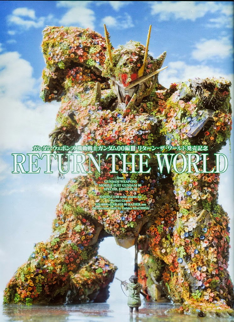 Custom Build: PG 1/60 00 Raiser "Return the World" Diorama