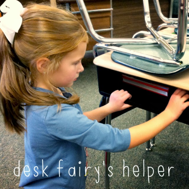 School Is a Happy Place: The Desk Fairy Kit {A Freebie for You}