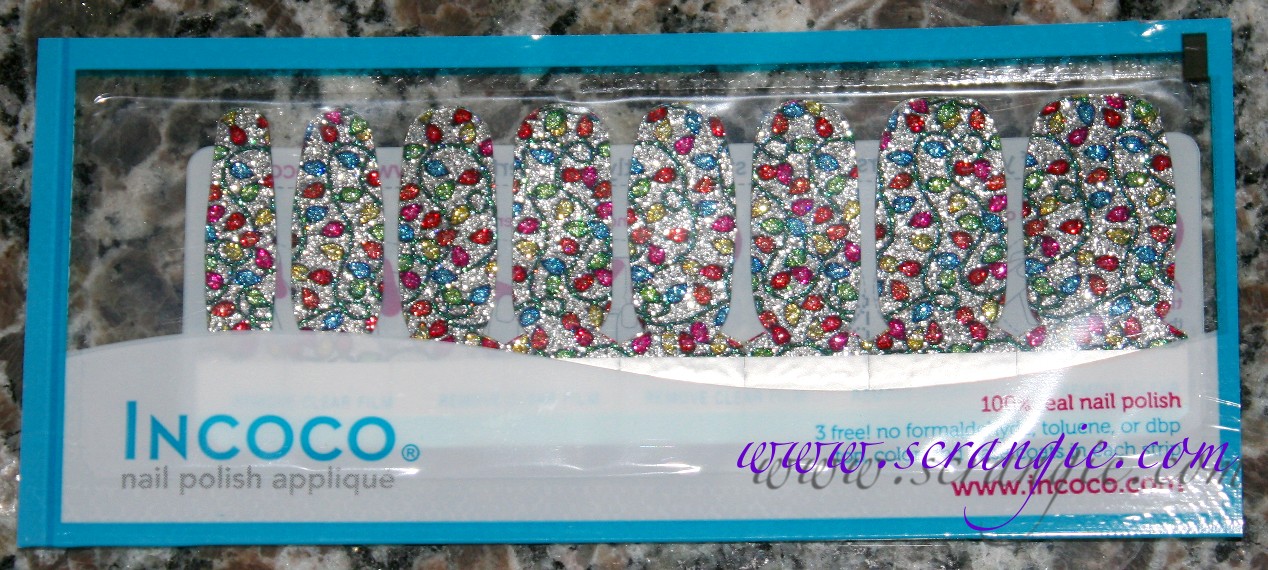 Scrangie: Incoco Nail Appliques Holiday 2011 Collection