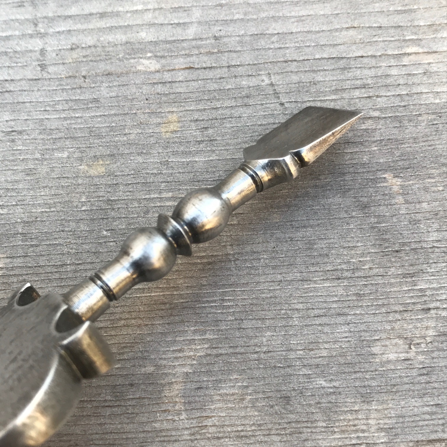 Contemporary Makers: Wrought Iron Turn Screw by Brad Emig
