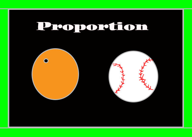 Elements of Design: Proportion