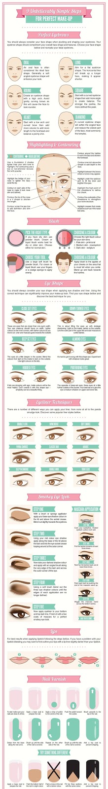 WE HEART IT: 9 Unbelievably Simple Steps for Perfect Makeup