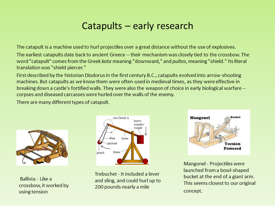 Chrissie Peters: Narrative Roundup - Catapult Prop