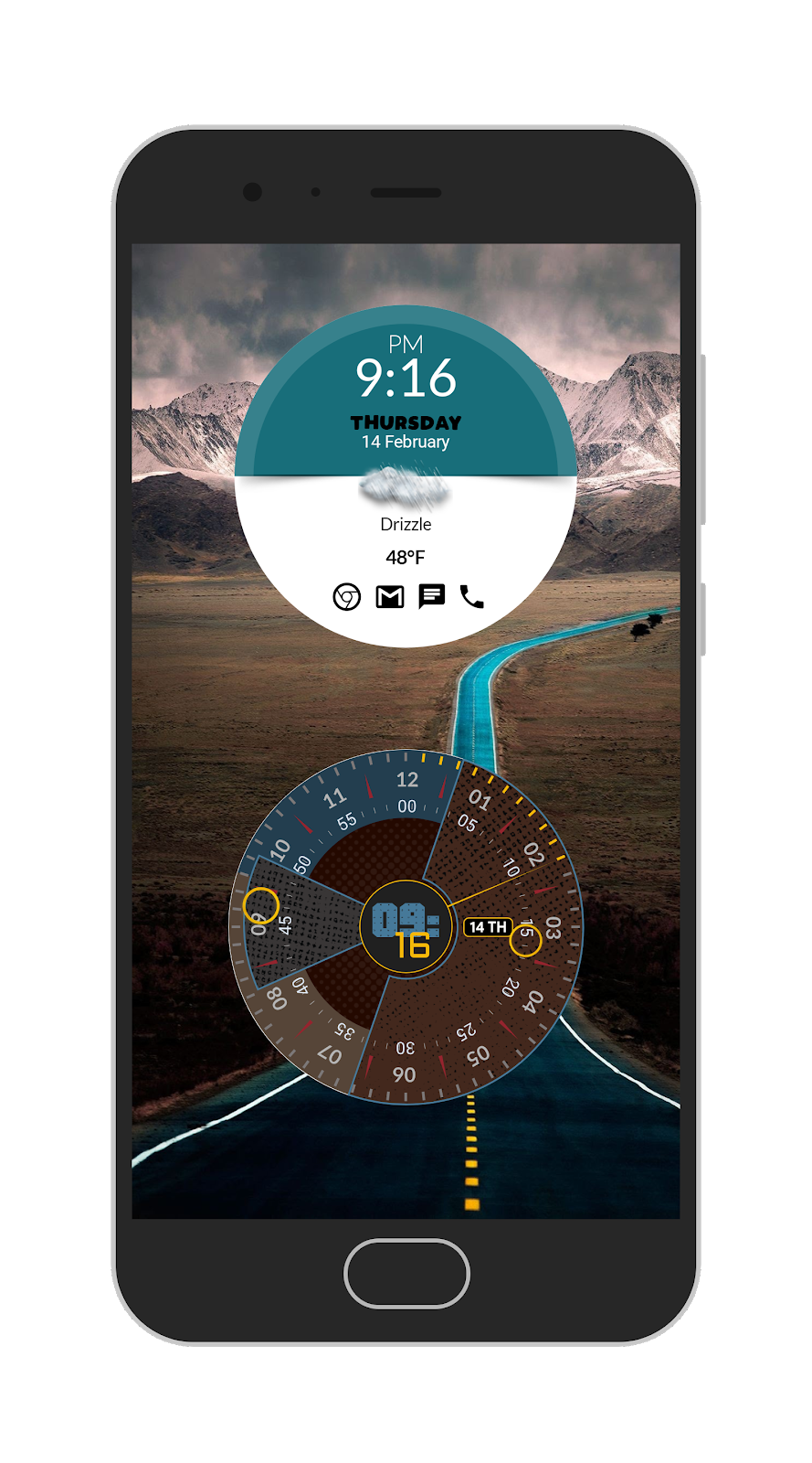 KCD ~ Kustom Classic Designs: Simplest and Texture Clock Komponents