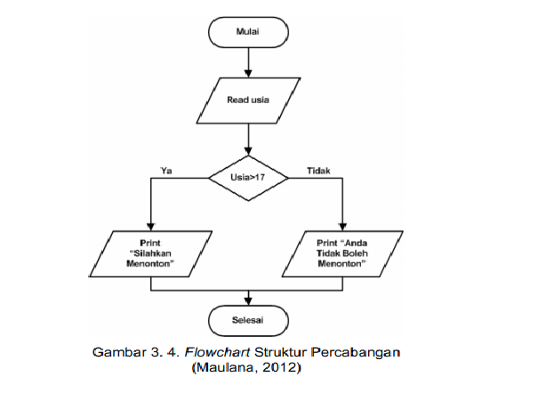 A. Alur logika pemrograman komputer