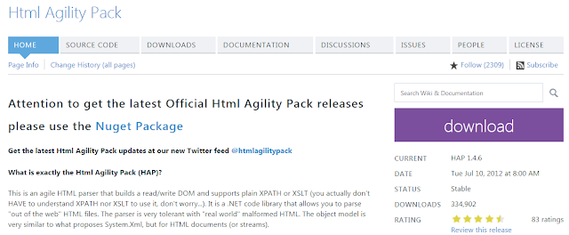 Web Scraping In Asp Using Htmlagilitypack Coding Defined