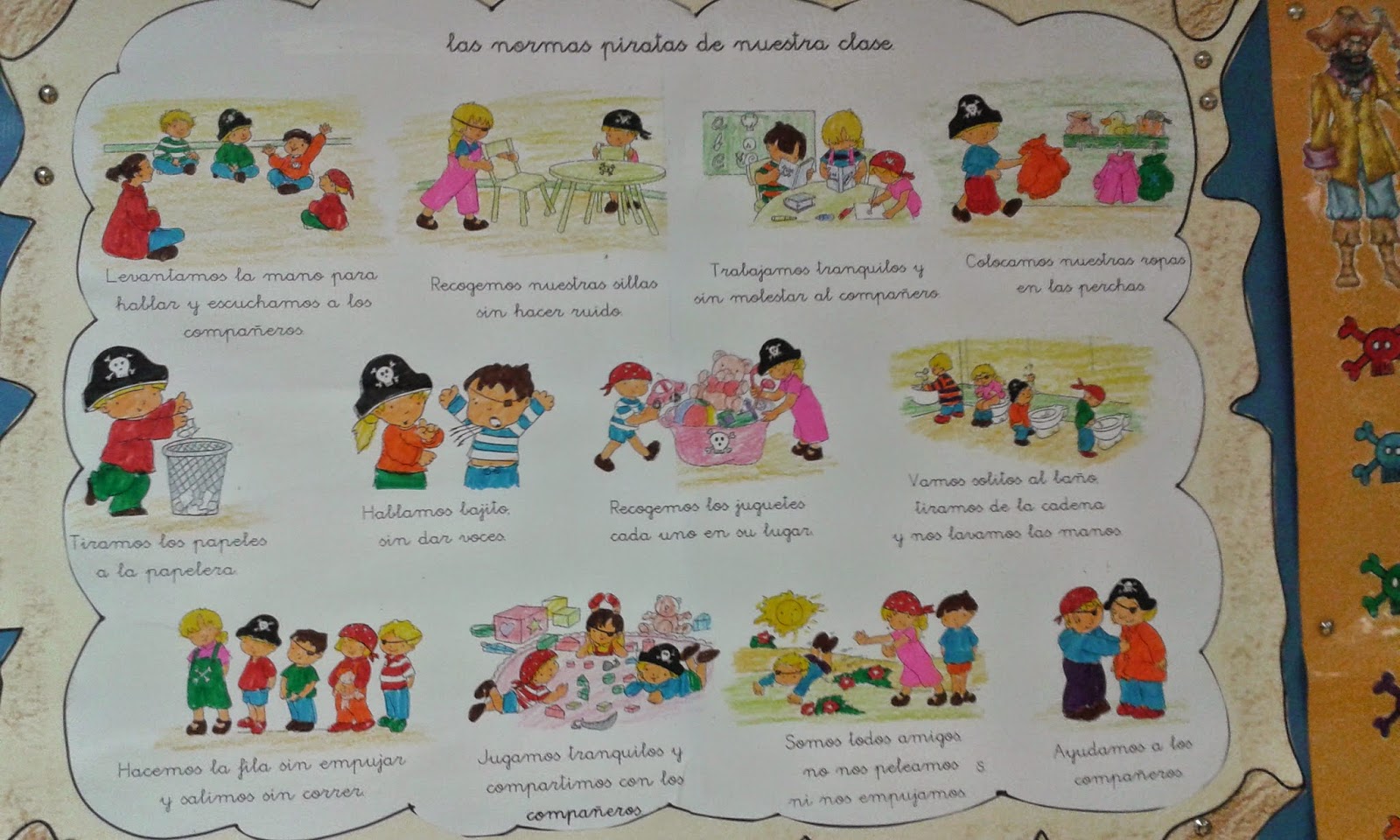Blog Mari Carmen Infantil - CEIP VIRGEN DEL MONTE: NORMAS PIRATAS DE ...