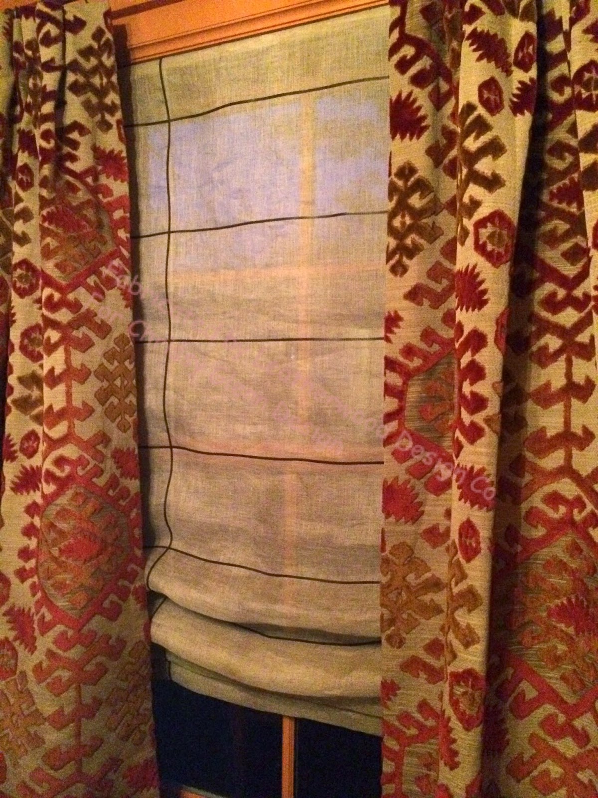 Leatherwood Design Co: Box pleats into French pleats