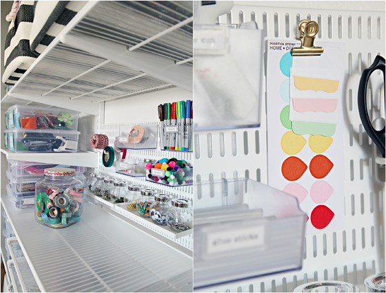 IHeart Organizing: The Ultimate Craft Closet Organization