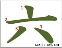 Kanji Diary: roku 六