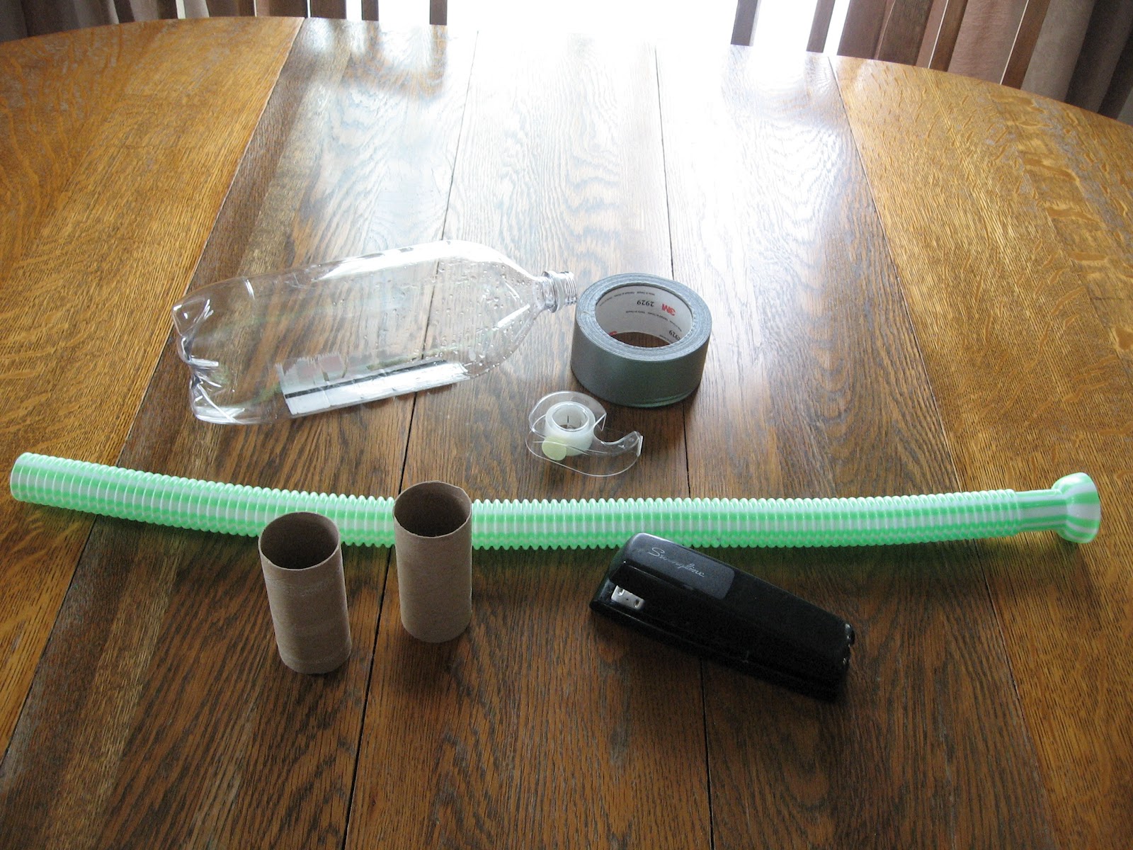 Almost Unschoolers: Singing Tube Stomp Rocket