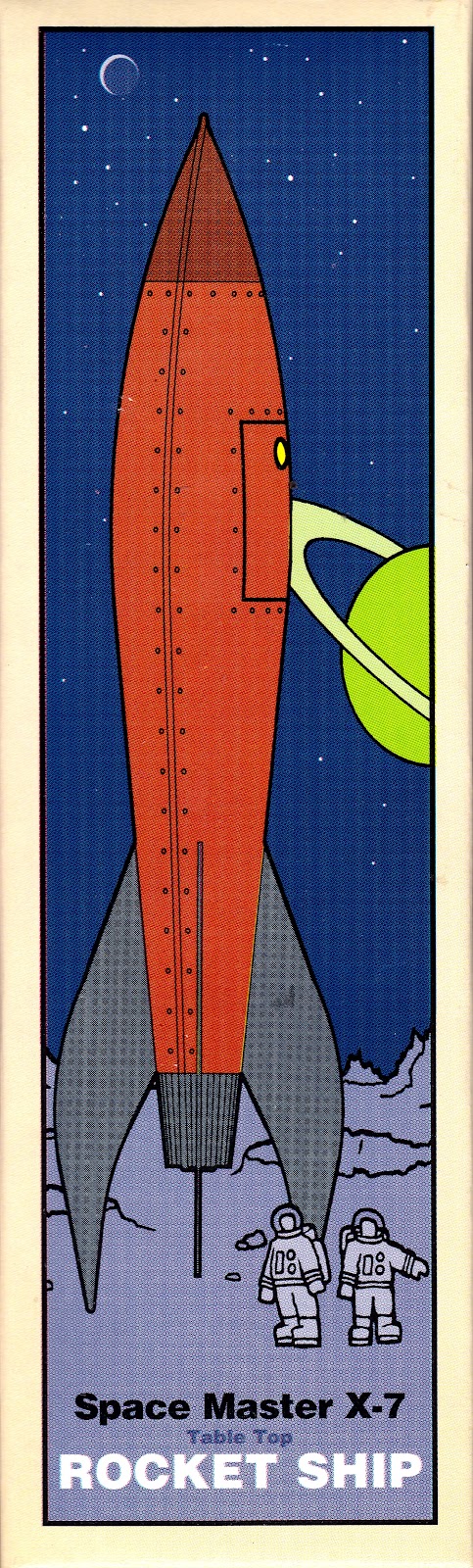 Toys and Stuff: Restoration Hardware Space Master X-7 Tin-Litho Rocket Ship