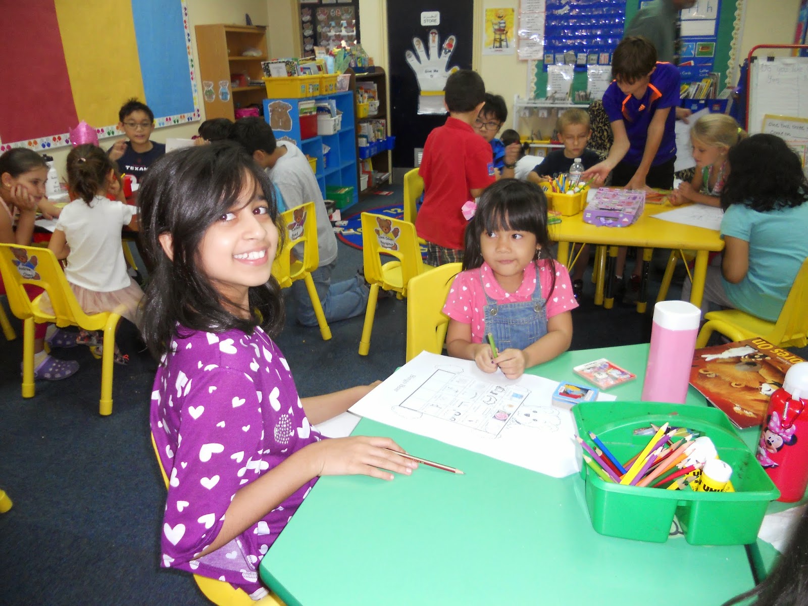 The Kindergarten Care Bears : Big Buddies- Little Buddies- Oh, What Fun!