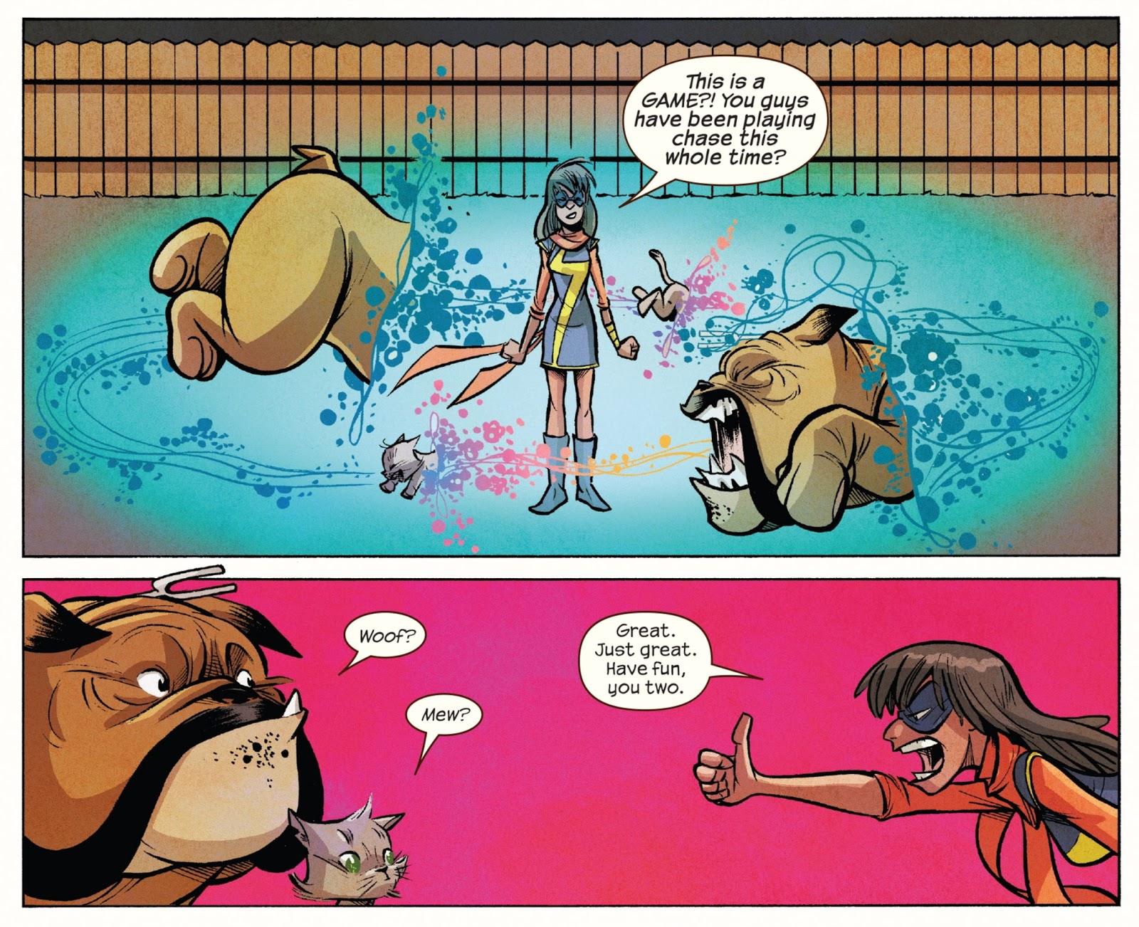 University of Panels: 🎄Comic Review: Ms. Marvel #31, "One Night Only"🎄