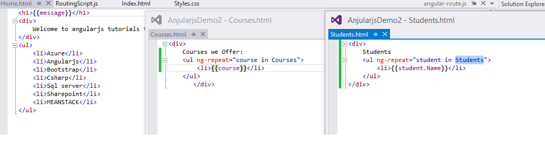Anjularjs 24 Angularjs Layout Template Routeprovider