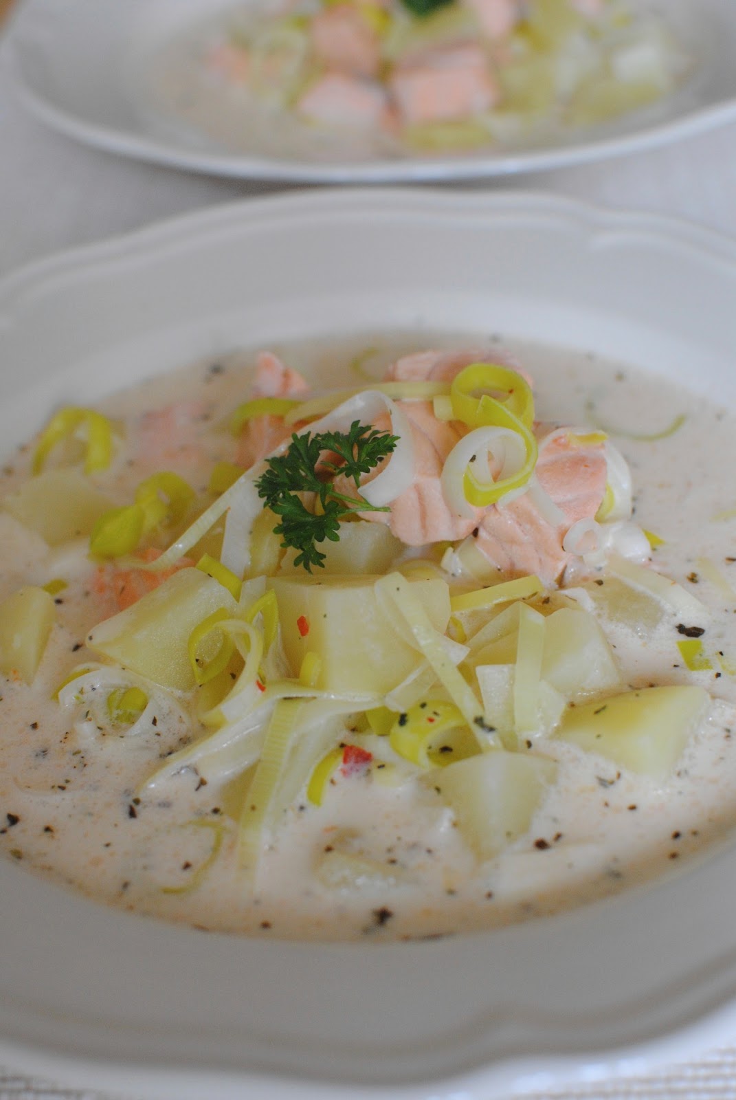 Emilias mat & bak: Laxsoppa