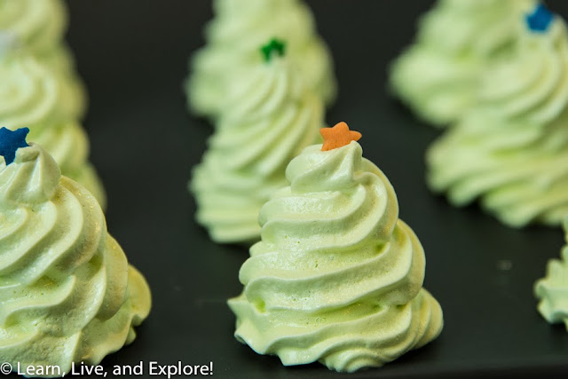 Meringue Christmas Trees ~ Learn, Live, and Explore!