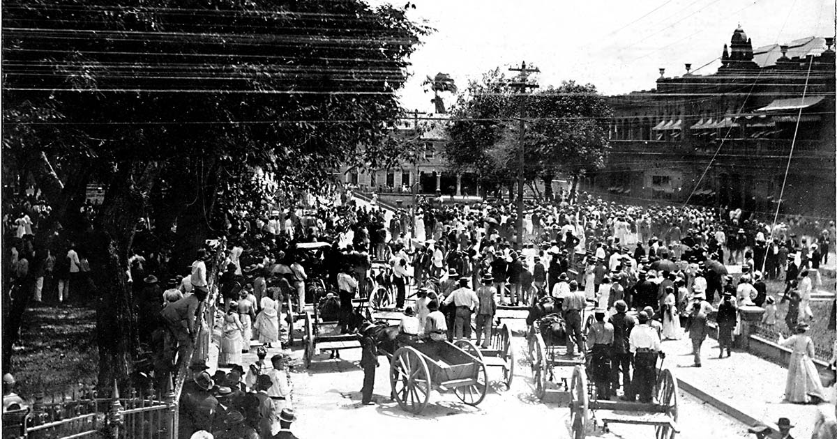 The Caribbean History Archives: The Water Riots of 1903