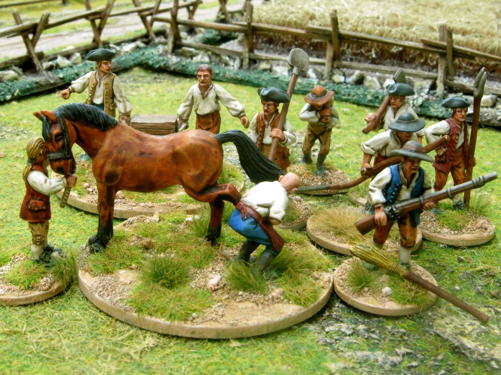 Wargaming with Silver Whistle: AWI Perry Buildings and Minden ...