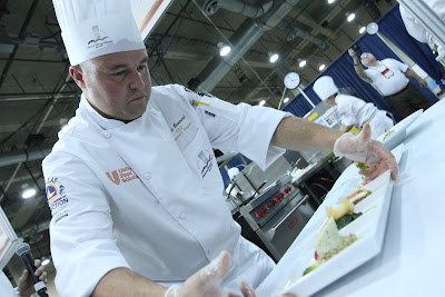 CHEF TODD LEONARD COOKS FOR BOTH TREK AND NATIONAL TITLE