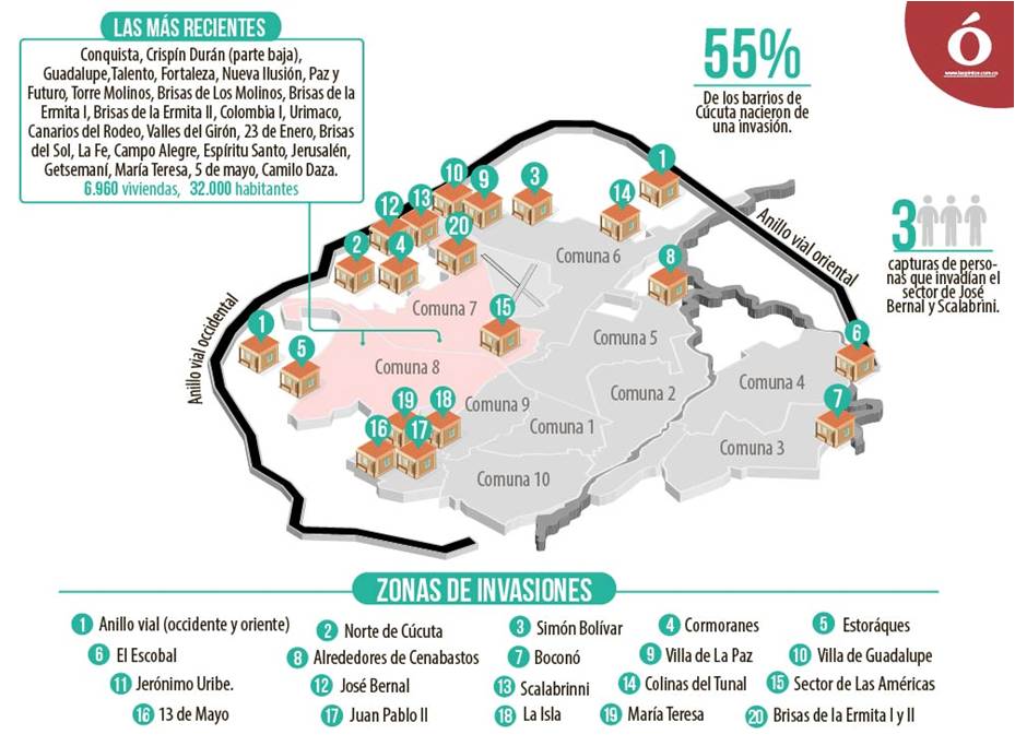 Cucuta Mapa - Despegó el sueño para alumbrar a Cúcuta con luz LED ...