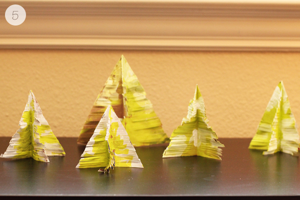 Paper Christmas Tree | Munchkins and Mayhem