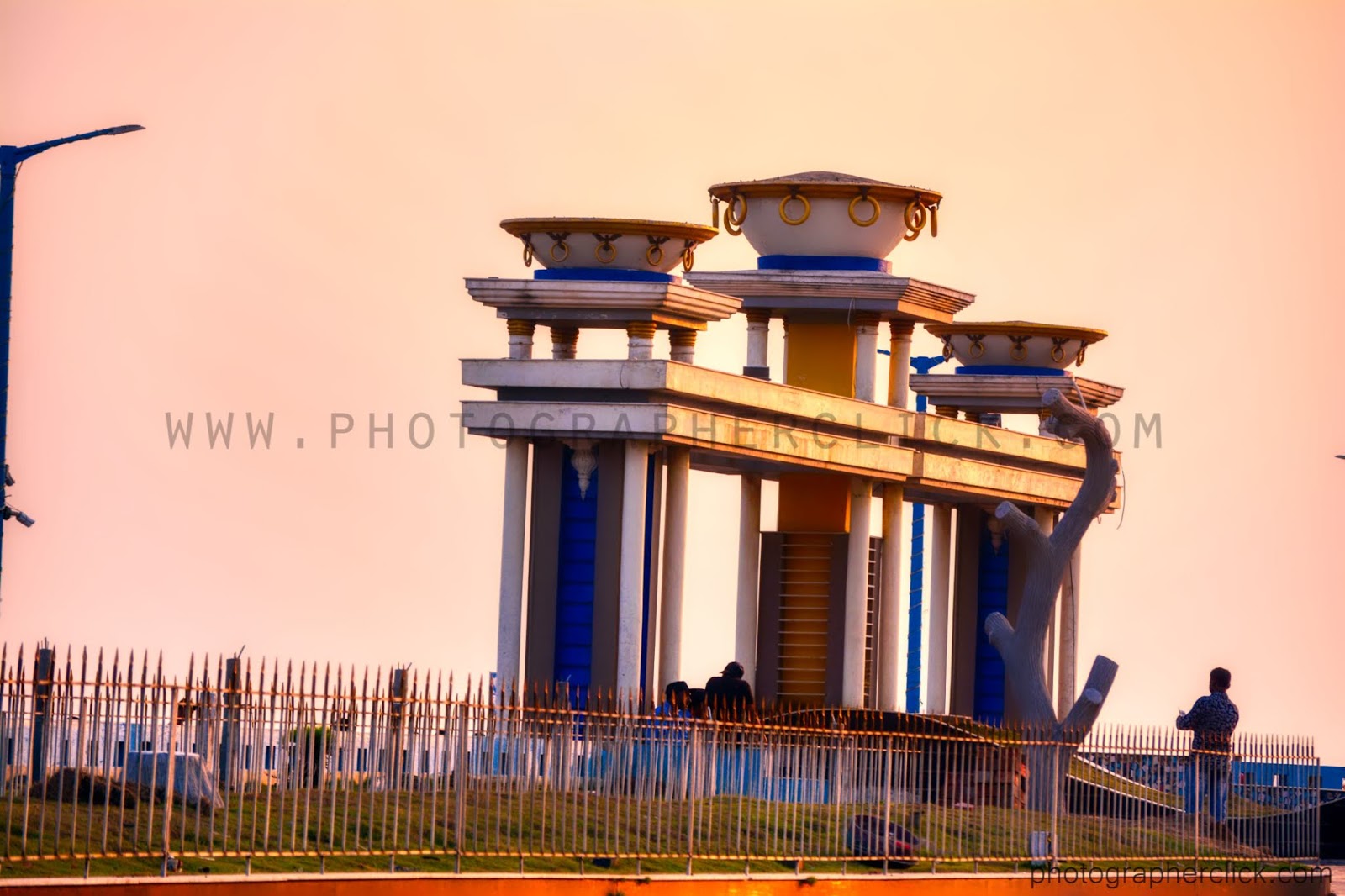 Entrance of Biswa Bangla Park at Digha