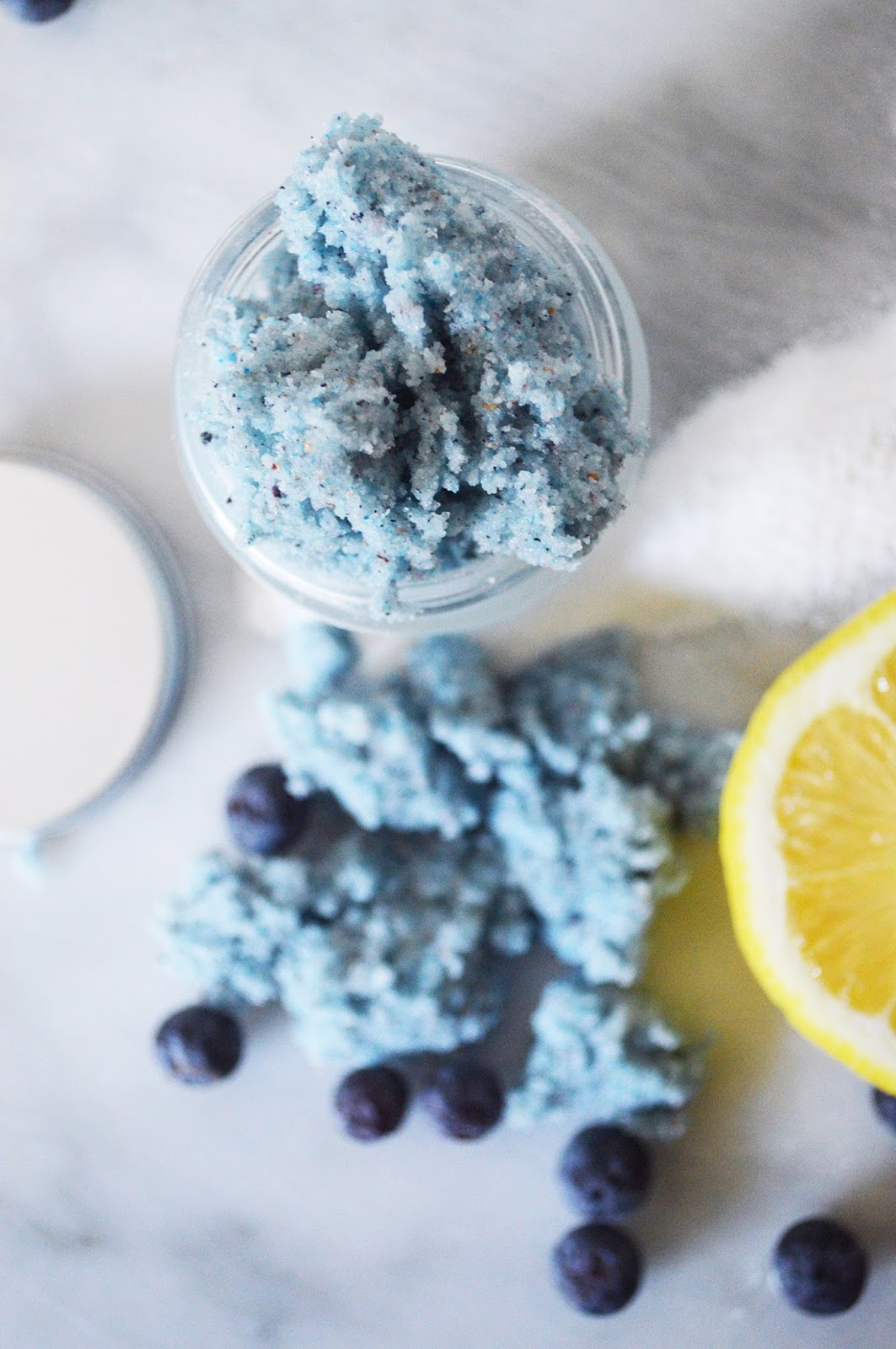 DIY Blueberry Lemon Body Scrub ~ Health Care Solutions