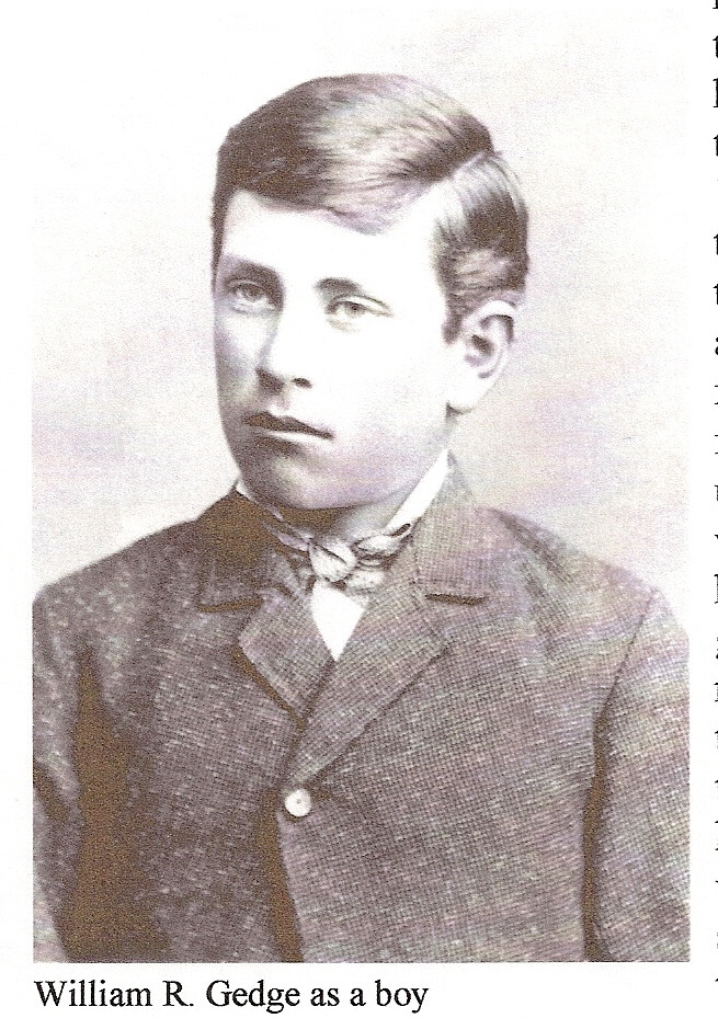 GatheringGardiners: William Reams Gedge 1868 - 1964