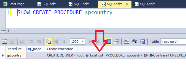 Sql server sp_helptext equivalent in Mysql| Mysql stored procedures export Sql server sp_helptext equivalent in Mysql| Mysql stored procedures export