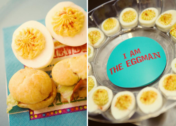 Little Sweeties Party Ideas: Beatles themed food