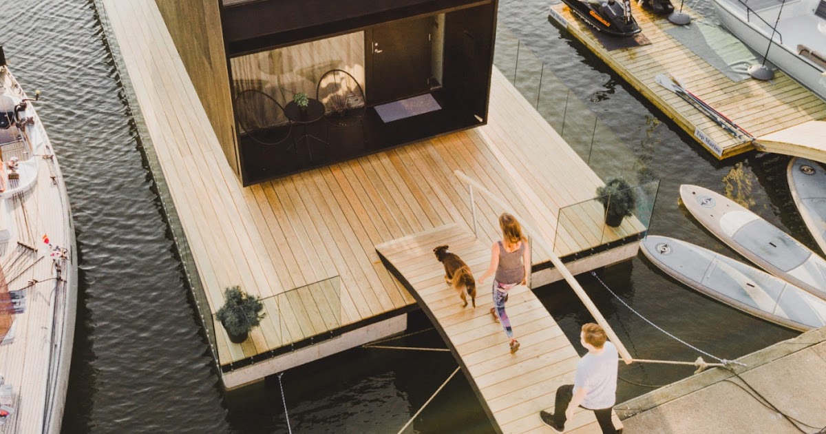 Small Prefab Floating Home by KODA: Prefab Modular Homes and Buildings