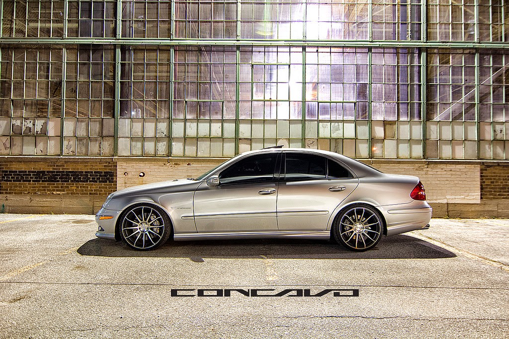 Mercedes-Benz W211 E55 AMG on Concavo CW-12 | BENZTUNING