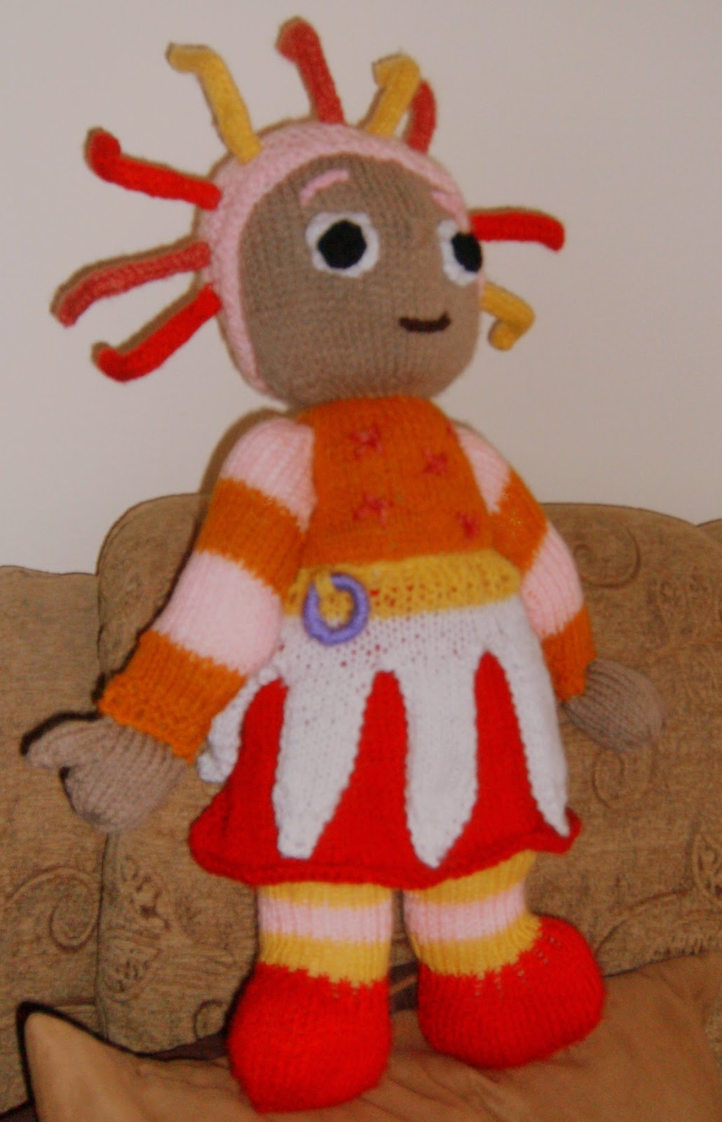 Knitting Addict: IN THE NIGHT GARDEN...UPSY-DAİSY