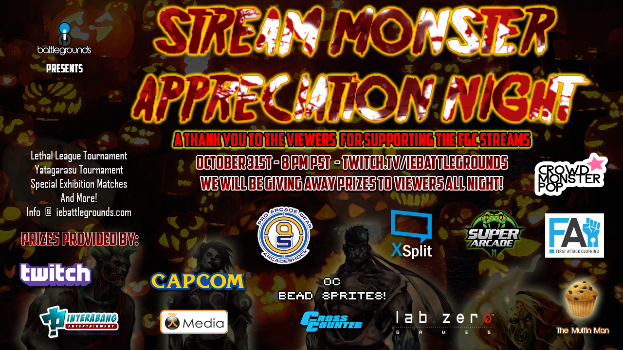 IEBattleGrounds: Stream Monster Appreciation Night
