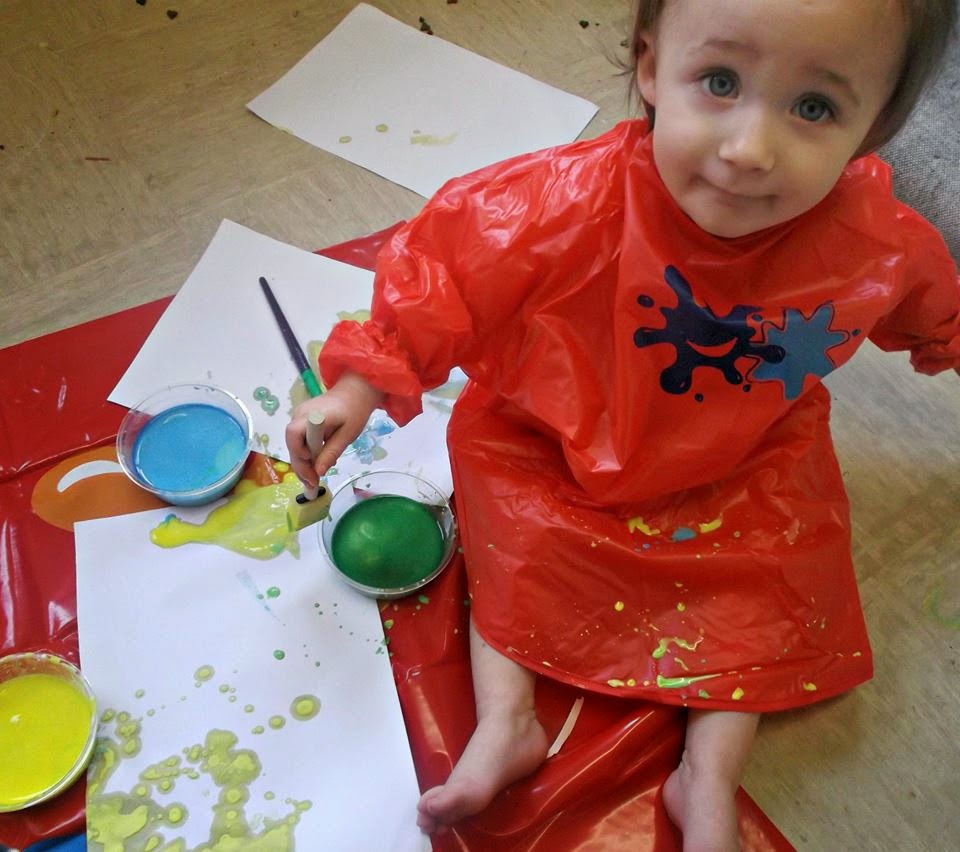 Baby Safe Paints DIY - Whimsical Mumblings