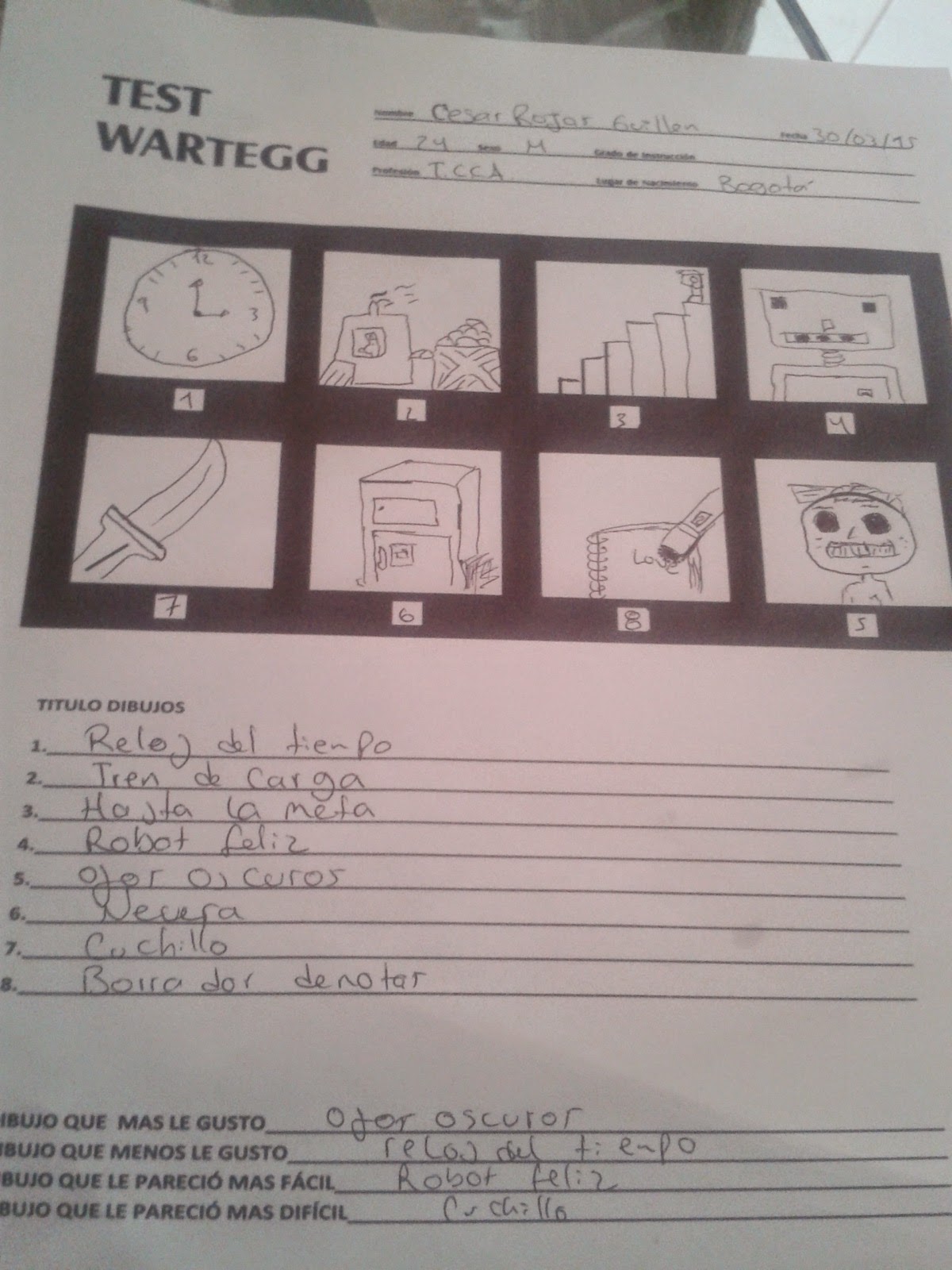 Test De Wartegg 10 Ejemplos Resueltos Correctamente 2022 4k Youtube - Riset