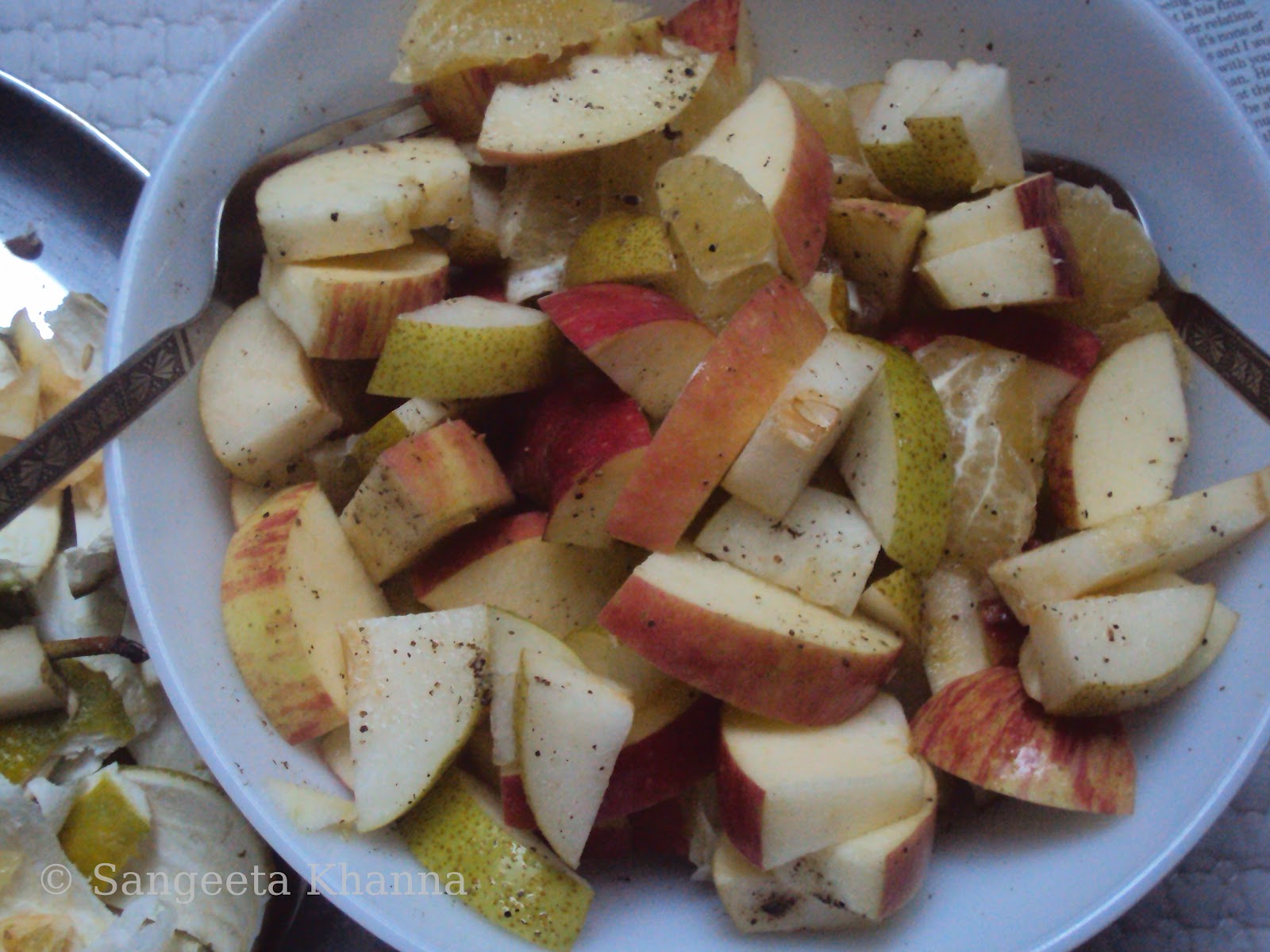 How to peel mosambi .....including the sweet lime into your fruit salads..