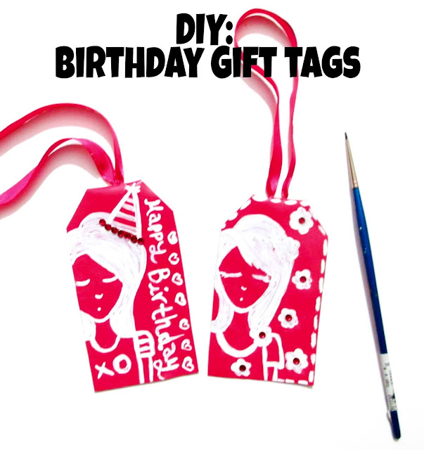 Diary of Seresha: DIY: Birthday Gift Tags