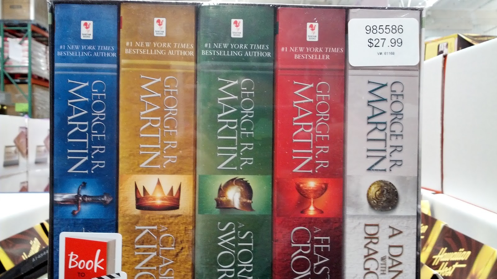 Game of Thrones books by George R.R. Martin (box set) | Costco Weekender