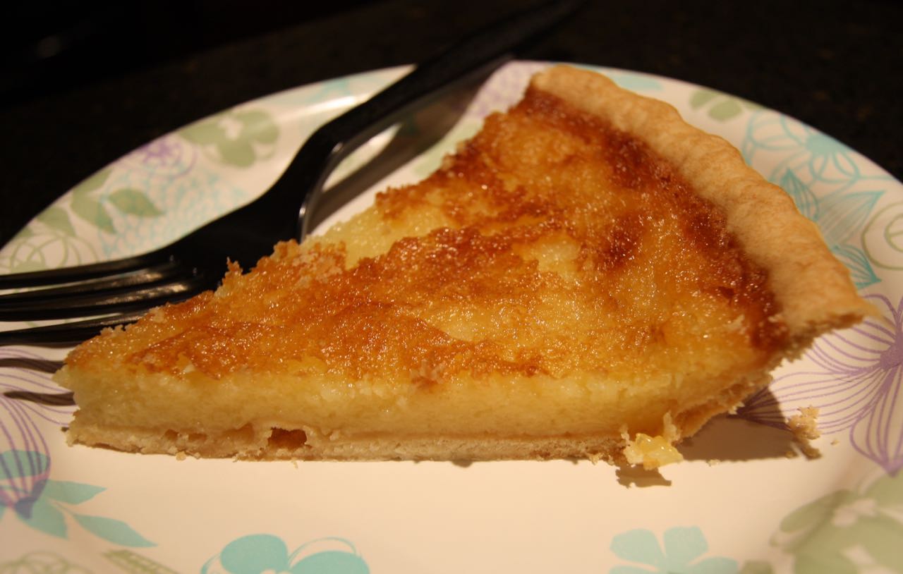 The Roediger House: Old-Fashioned Buttermilk Pie