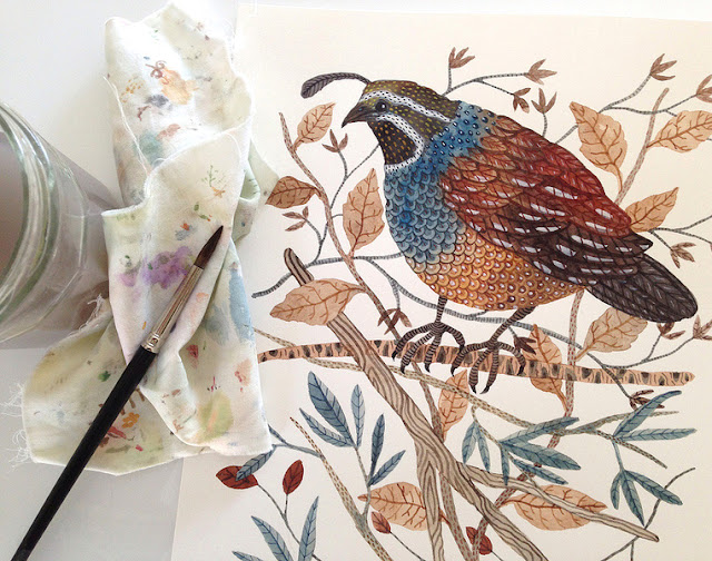 Golly Bard's Drawing Room: Studio | Quail
