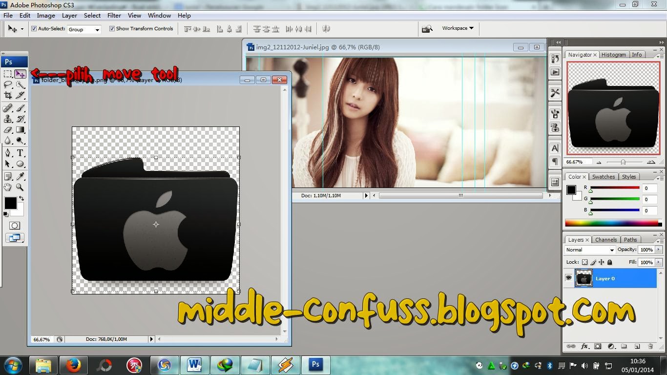 Cara mendesain folder Icon (Revision) - ♥Everlasting♥