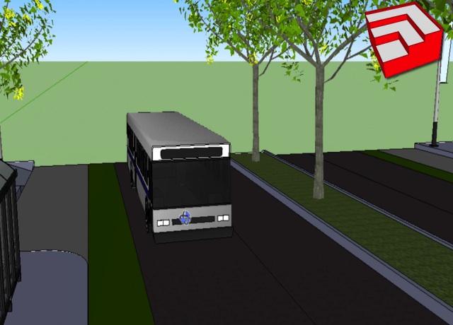 The Sidewalk Ballet: From Planetizen Courses — SketchUp for Planners ...