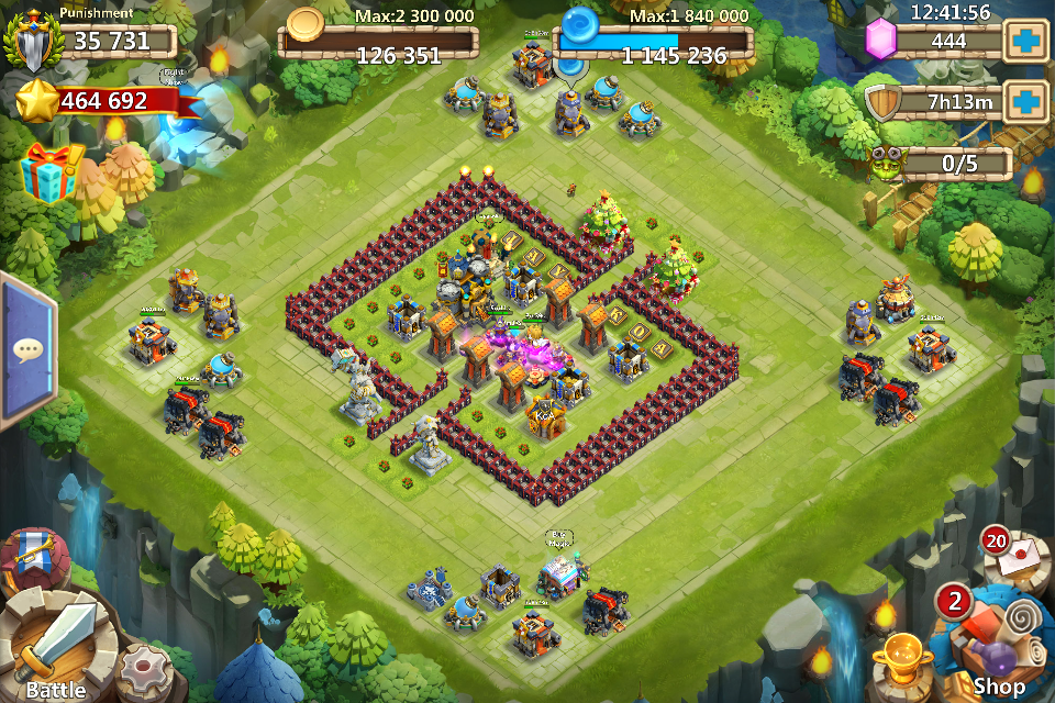 Farmville - Burning Desire's Farm: Castle Clash Base Design - Town Hall 19