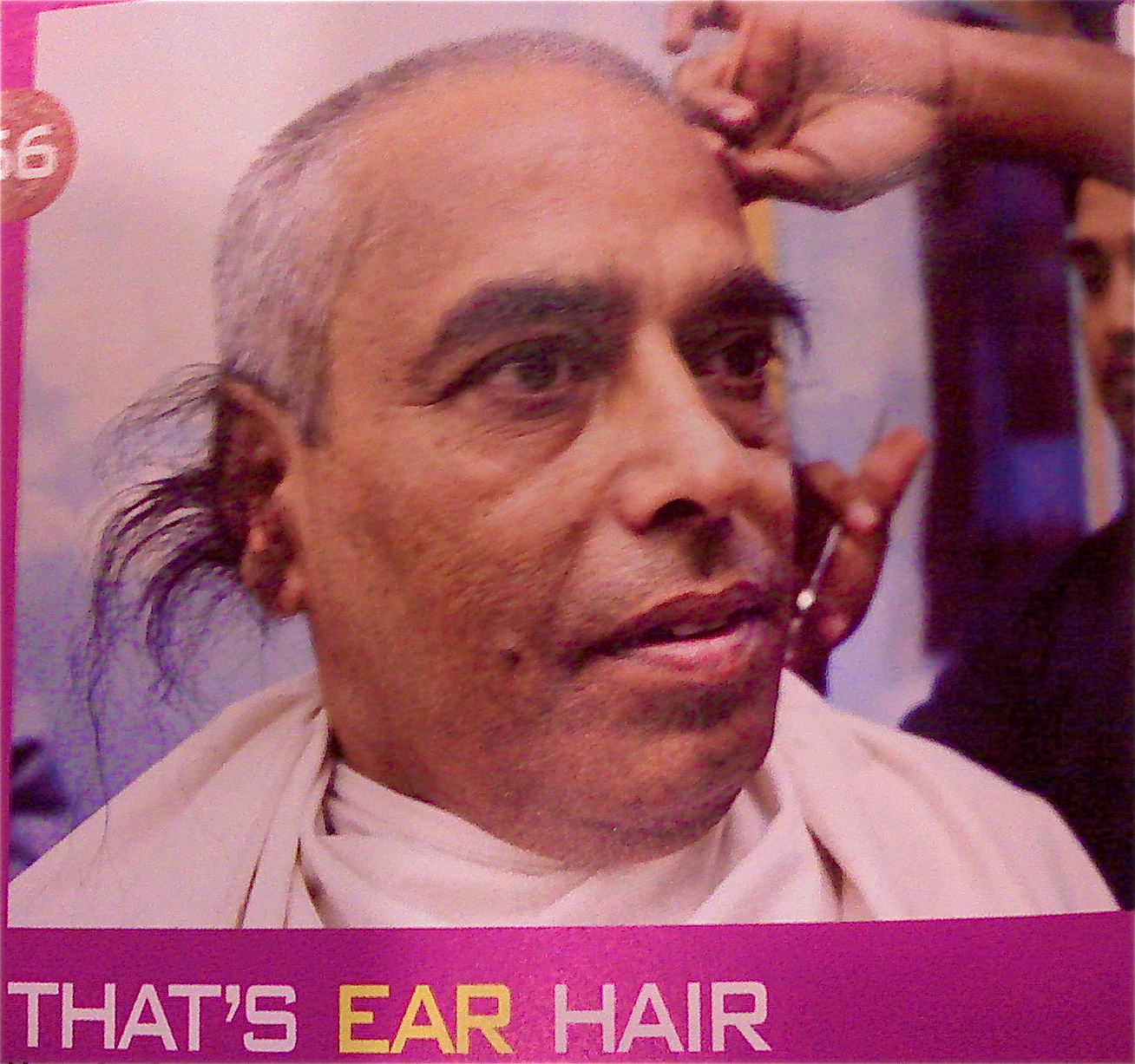 Cause of out of control Ear Hair