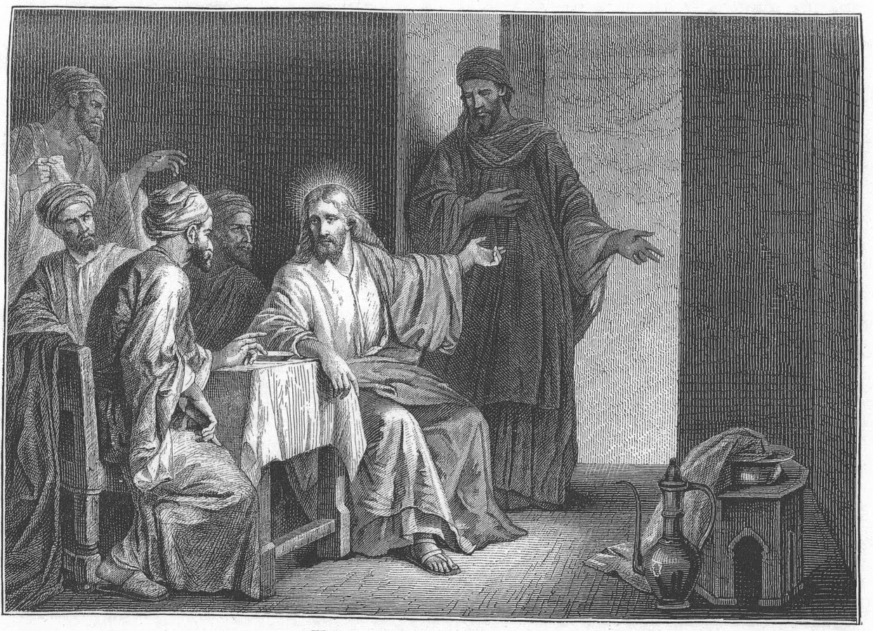 Icons & Imagery: A Month of Miracles Part 21 - Healing the Man With Dropsy